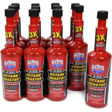 Lucas Oil Octane Booster, 12 Btls/15 oz, Fuel Gasoline Power Motor ...