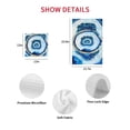 Blue Abstract Marble Kitchen Dish Towels for Drying Dishes Set of 3 ...