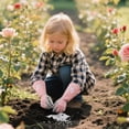 Rose Pruning Gloves Thorn Resistant, Embroidery Gardening Gloves with ...