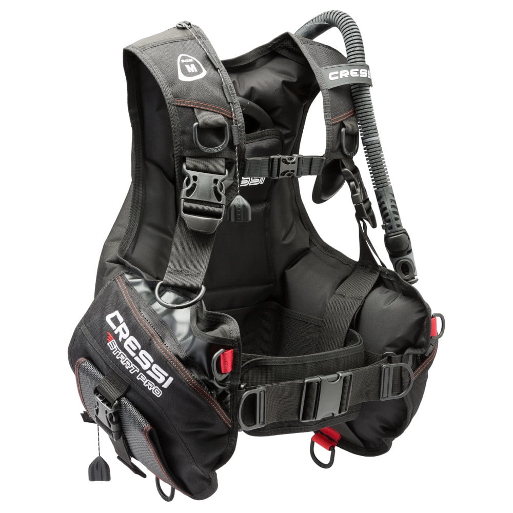 Chaleco BCD CRESSI Start Pro 2.0 Buceo Tecnico Negro/Rojo Talla M | Walmart en línea