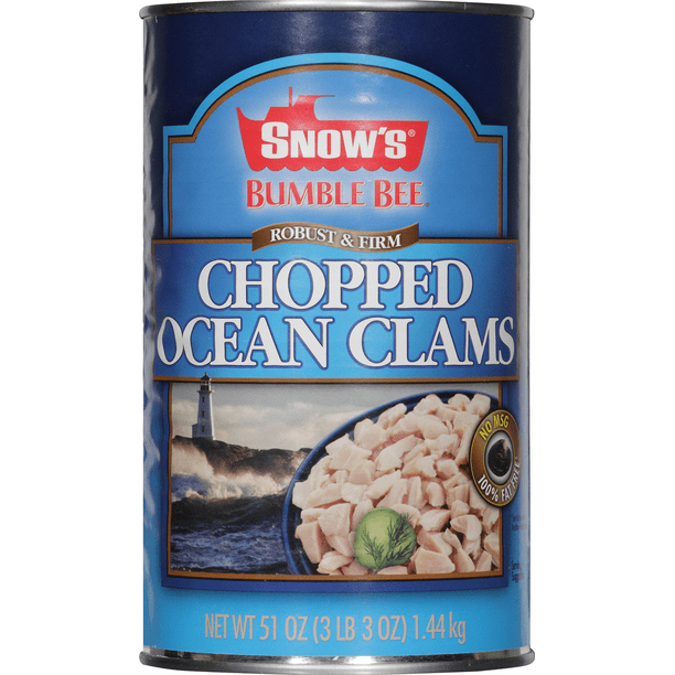 Snow's Chopped Ocean Clams 51 oz - Walmart.com