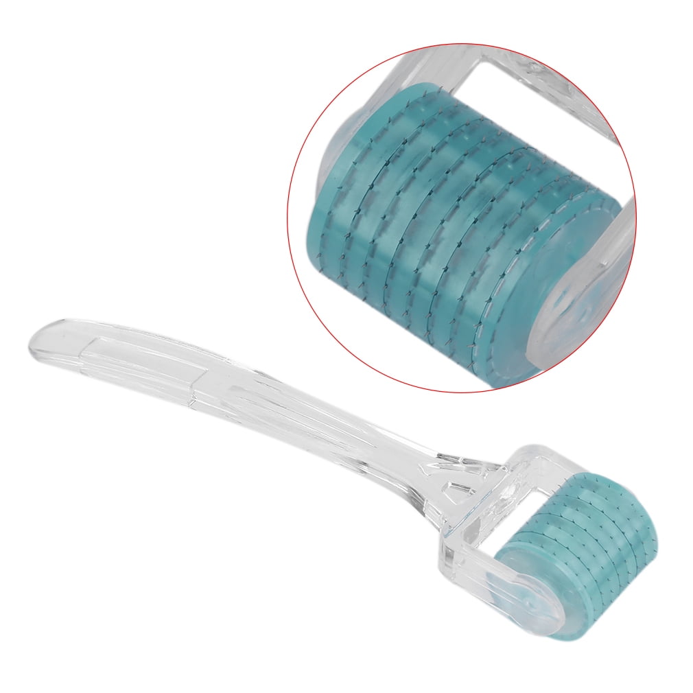 Titanium Micro Needle Facial Acne Scars Derma Roller Skin Care Roller ...