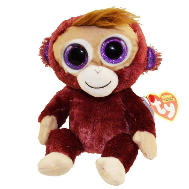 TY Beanie Boos - BORIS the Monkey (Glitter Eyes) (Regular Size - 6 inch ...