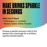 FANCY SPRINKLES® Edible Glitter Packets for Baking, Cake Sparkle, 10 ...