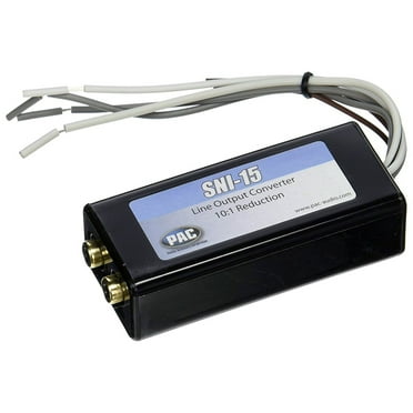 PAC SNI-35 Variable LOC Line Out Converter 1.2x6.25x5.9 - Walmart.com