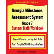 Georgia Milestones Assessment System Math Workbook: 5th Grade Math ...