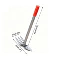 Agiufgs Hand Cultivator Hoe Manganese, Dual-Head Design for Weeding and ...
