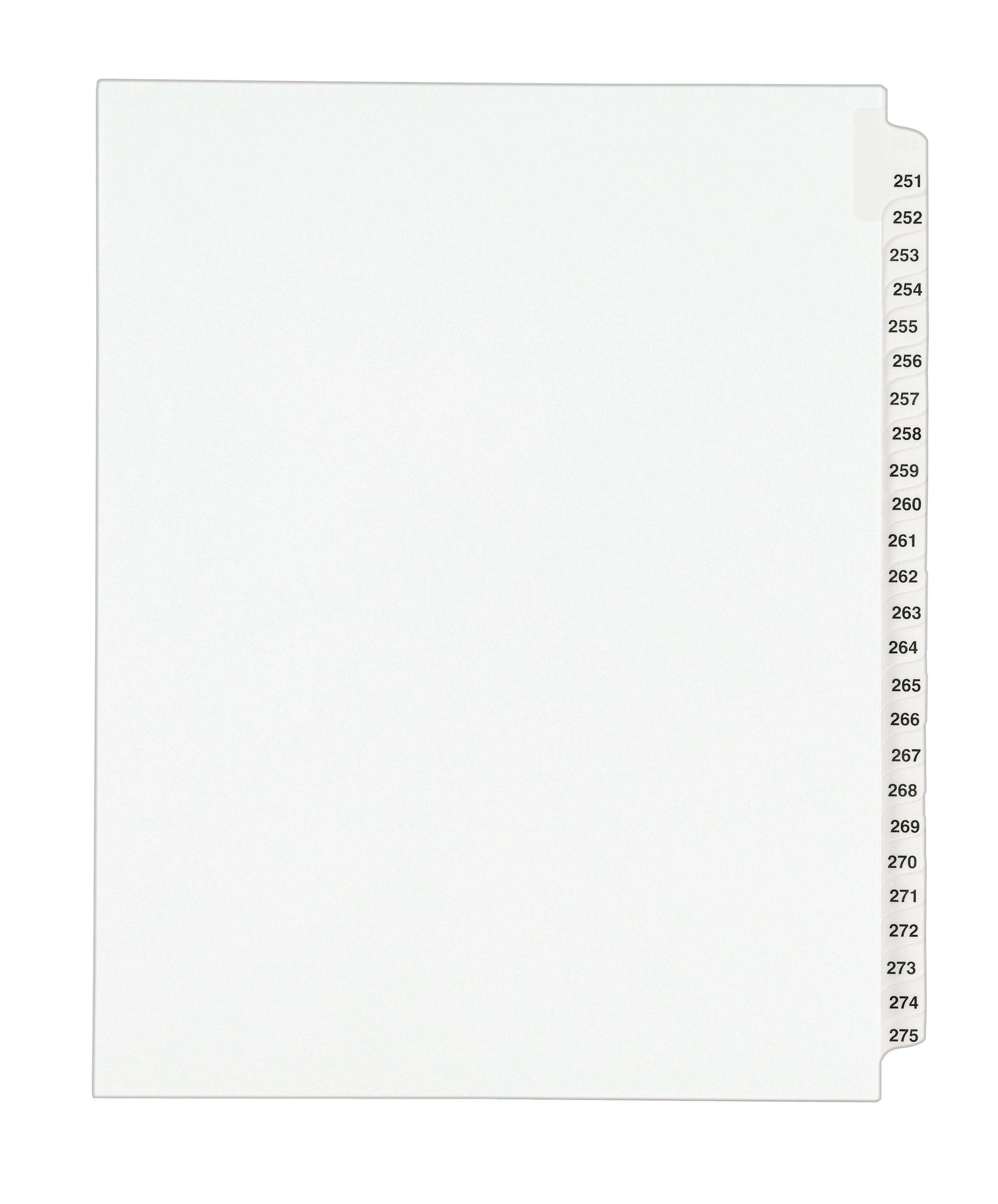 Avery Standard Collated Legal Dividers Avery Style, Letter Size, 251 ...