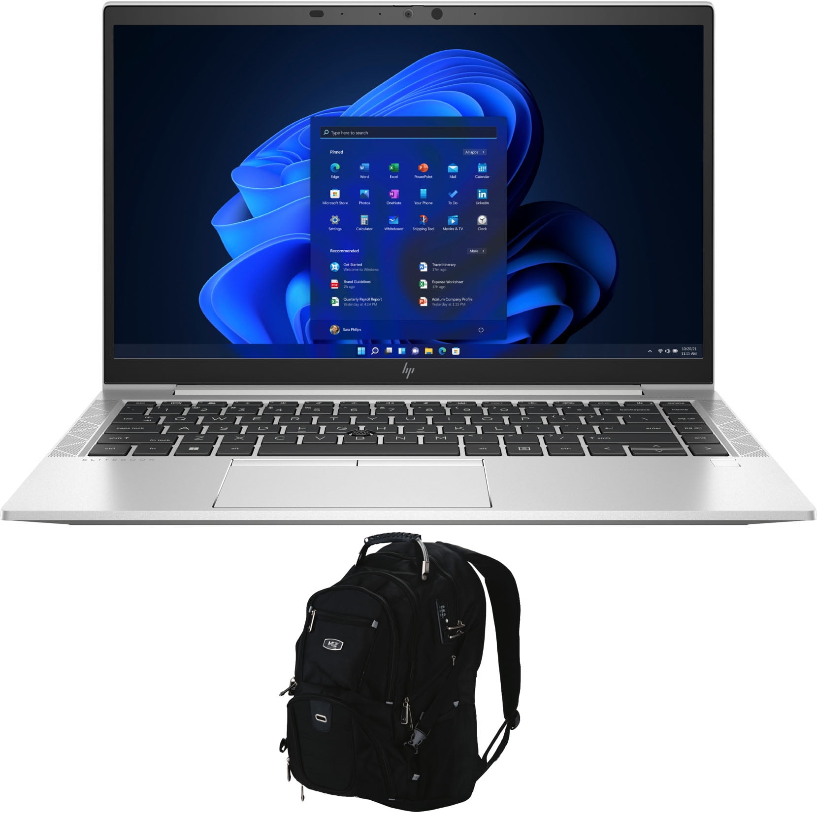 HP EliteBook 845 G8 Home/Business Laptop (AMD Ryzen 5 Pro 5650U 6-Core ...