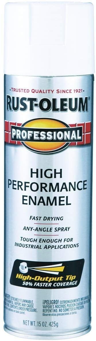 Gloss White High Performance Professional Spray Paint Enamel 7592-838 ...