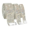 Clearance! Blecry Self-Adhesive Crystal Rhinestone Ribbon Color 0.7Cm ... Clearance! Blecry Self-Adhesive Crystal Rhinestone Ribbon Color 0.7Cm ...