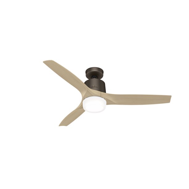 Hunter Neuron 52 Led Neuron 52" 3 Blade Smart Led Indoor Ceiling Fan ...