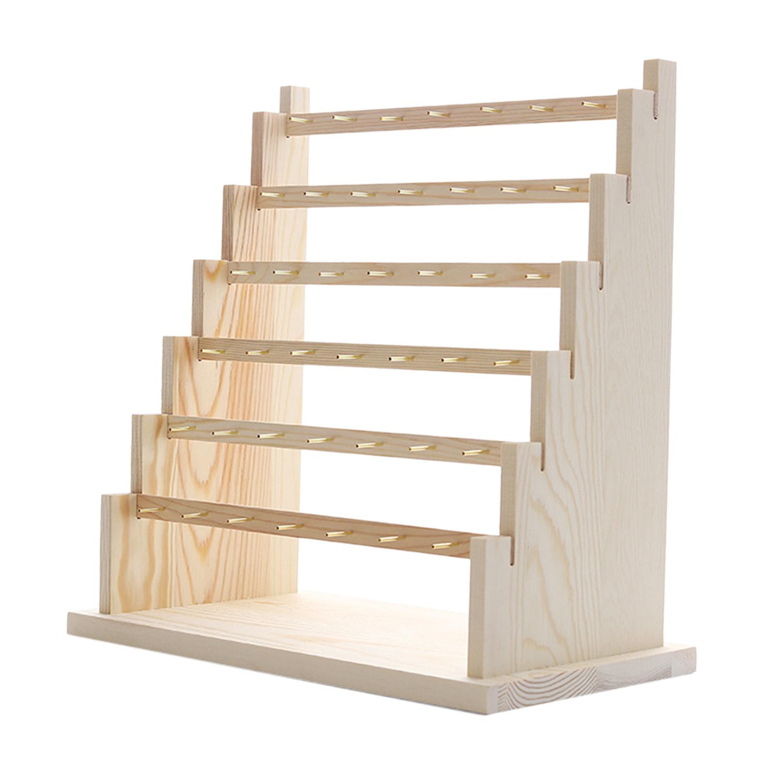 Solid Wood Earring Stand Earring Holder Display Jewelry Display Rack ...