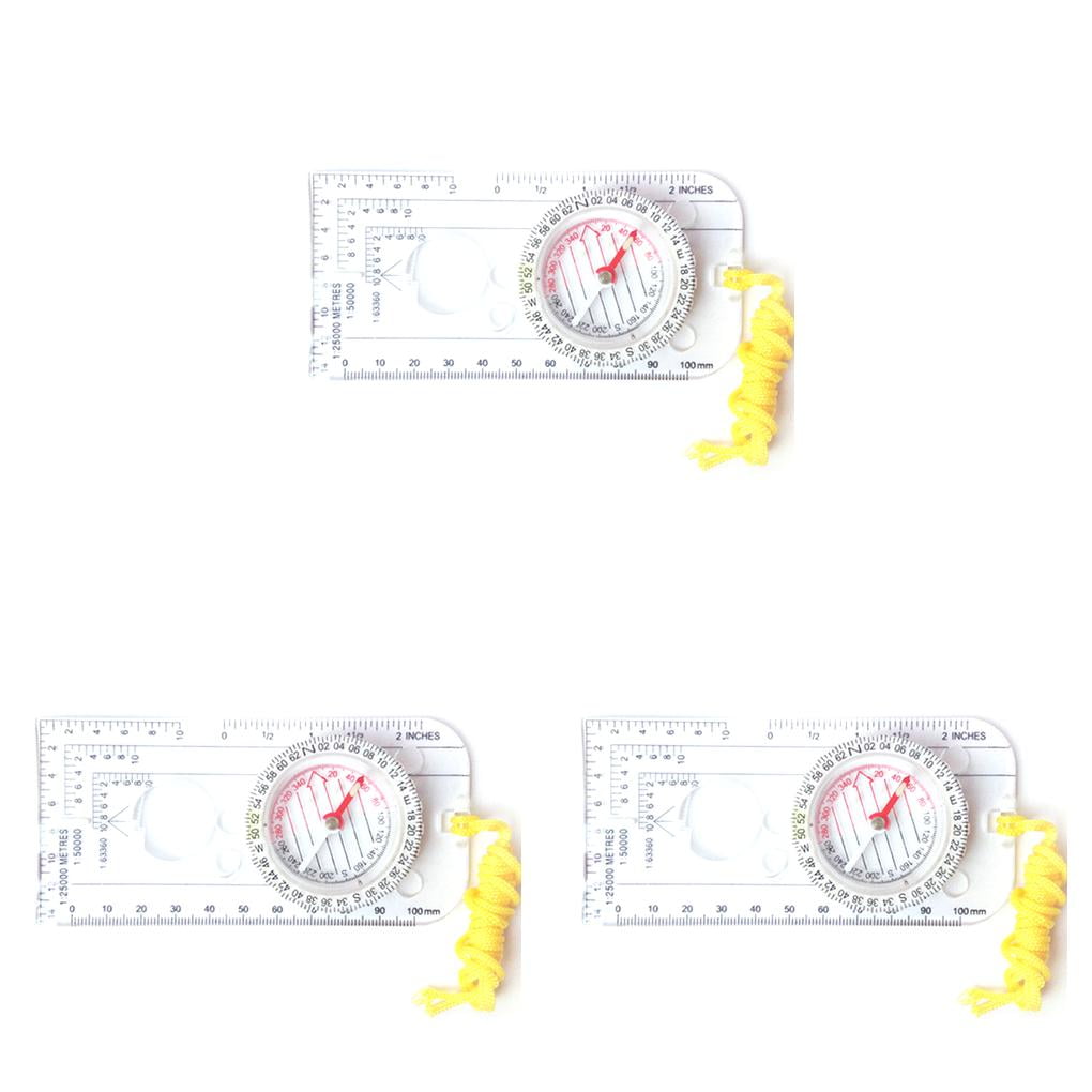 Eigraketly Navigation Map Ruler Scouting Hiking Professional Scale ...