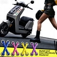 Automotive Sticker For Motorcycle Car And Scooter Featuring Interlaced ...
