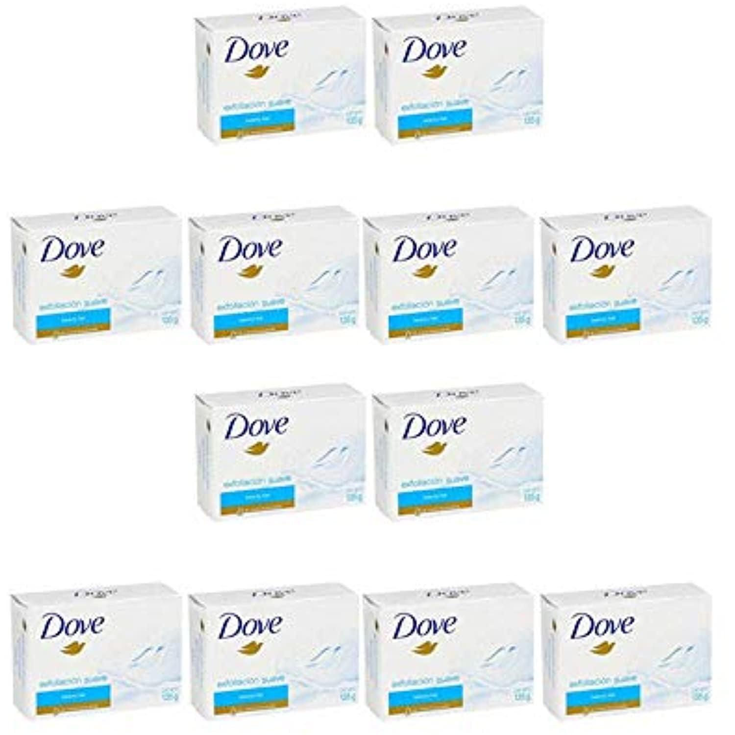 Dove Beauty Bar Soap Gentle Exfoliating Mositurizing Clean Body 4.75Oz 135G (12X) - Walmart.com