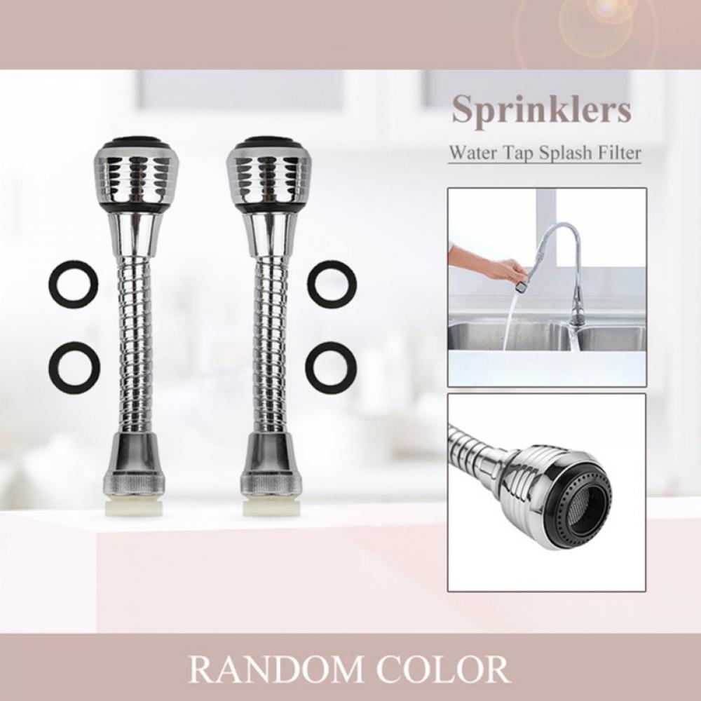 2 Pack 360 Degree Rotate Faucet Extender,Swivel Mode Saving Water ...