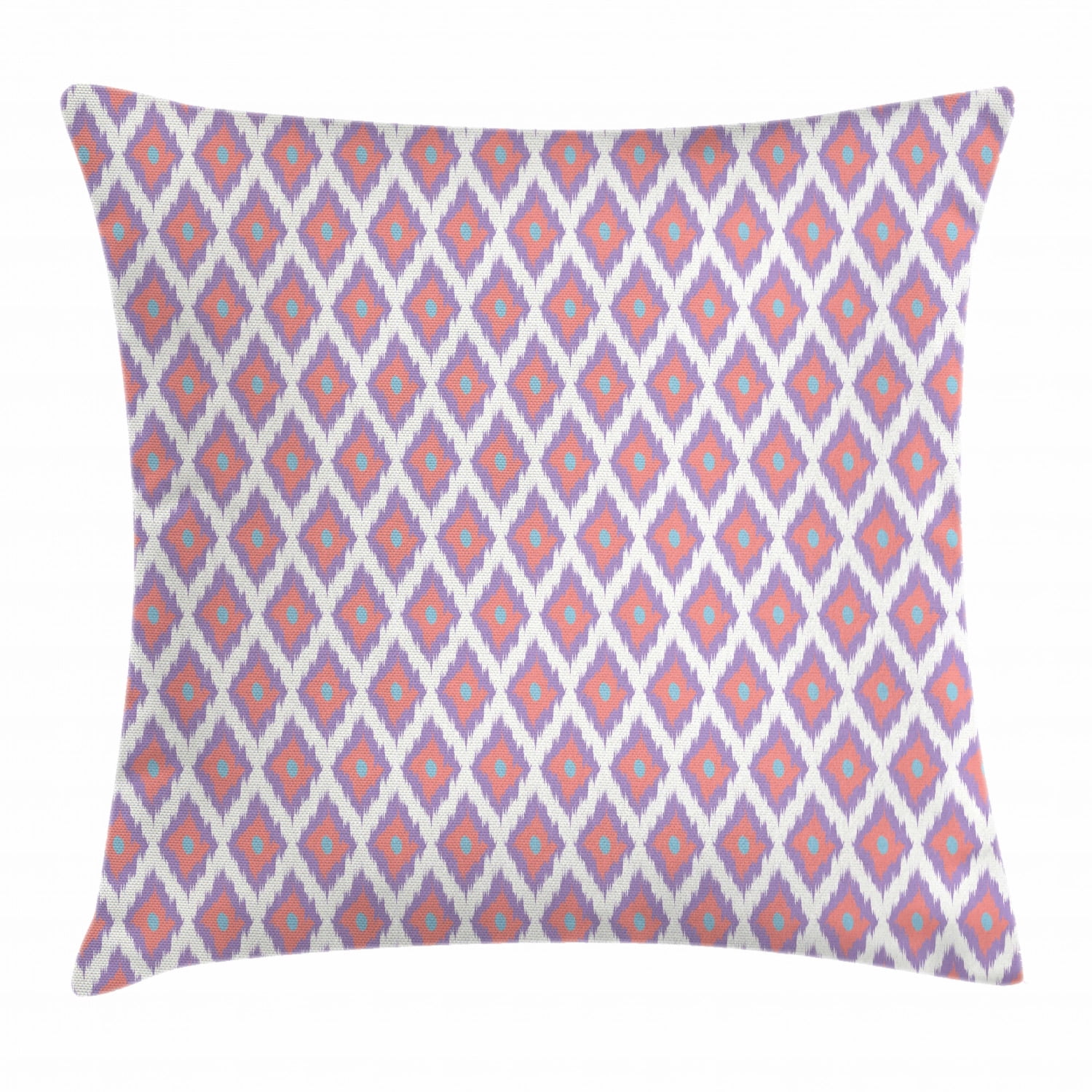 Ikat Throw Pillow Cushion Cover, Classical Boho Fashion Pattern in ...