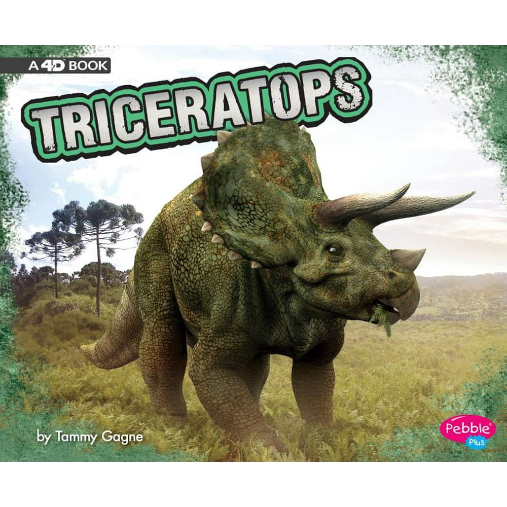 Dinosaurs: Triceratops : A 4D Book (Hardcover) - Walmart.com - Walmart.com
