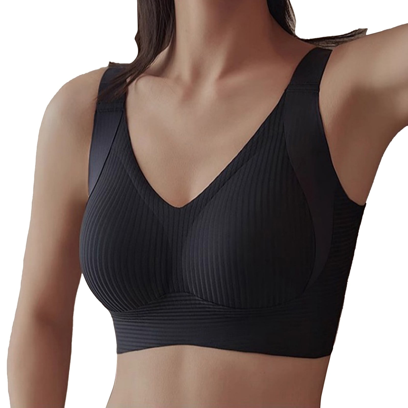 Click here for Manxivoo 2 Piece Bust Minimizing Bra Plus Size Ful... prices