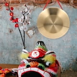Traditional Percussion Instrument Chinese Gong Hand Gong with Hammer ...