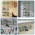 TSV Fishing Rod Holder, Wall Mounted EVA Rod Storage Rack, Vertical or ...