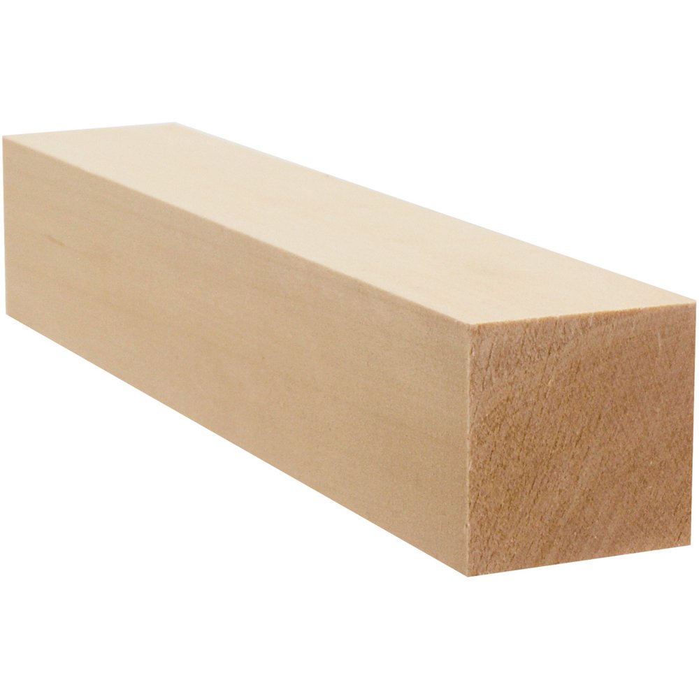 Walnut Hollow Basswood Carving Block, 1.75 x 1.75 x 10" - Walmart.com ...