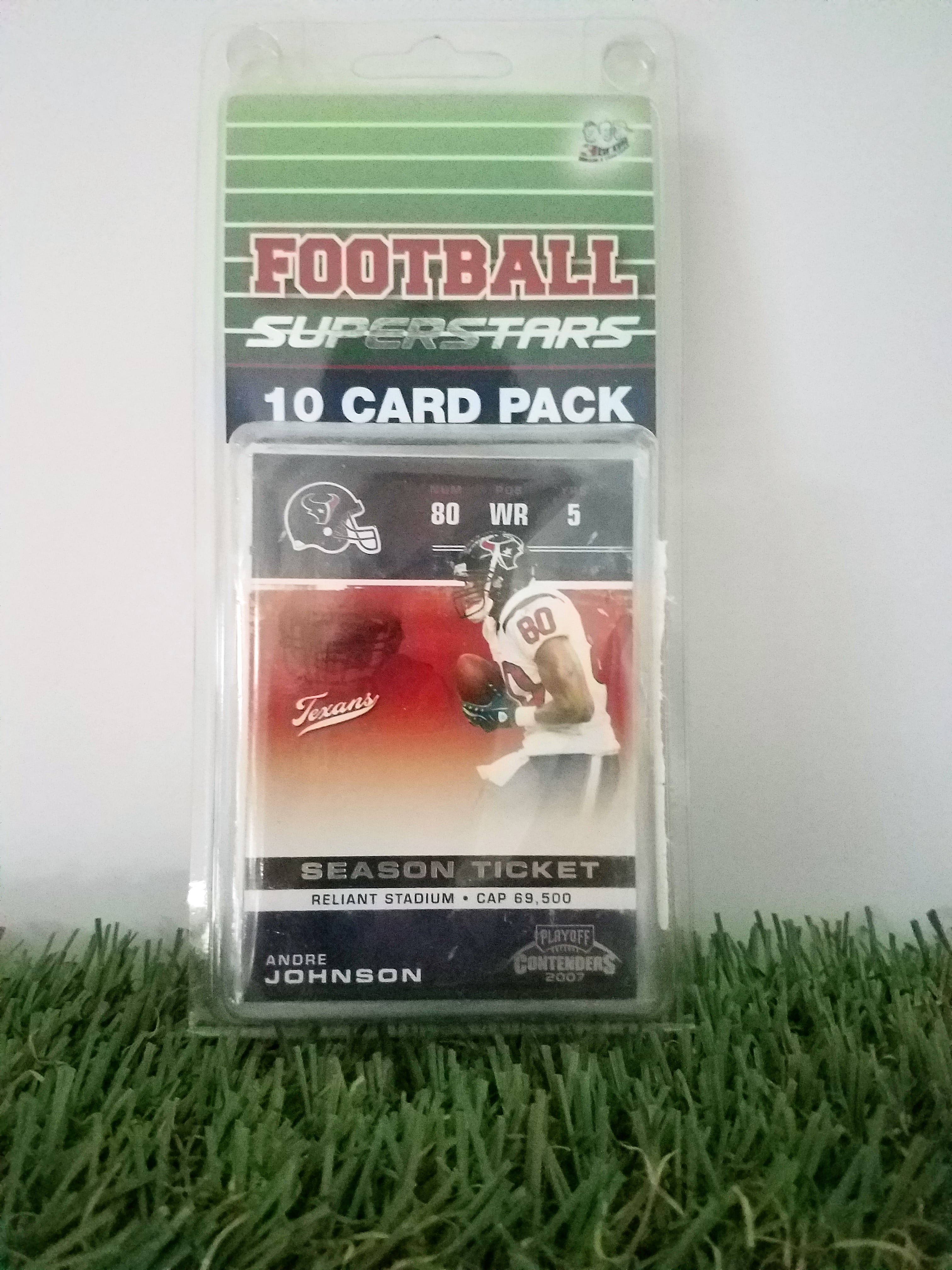 Andre Johnson-(10) Card Pack NFL Football Superstar Andre Johnson ...
