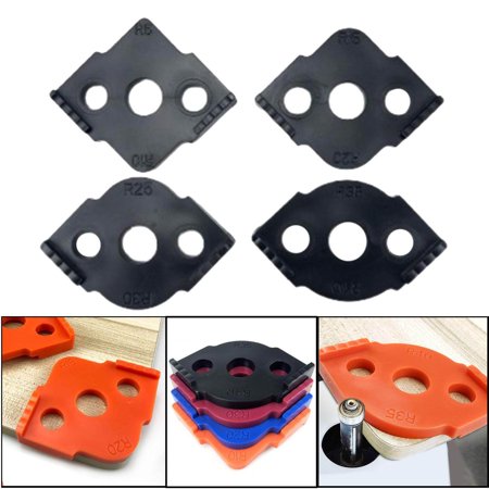 stanreset 4x Router Corner Radius Jig router templates tools routing ...