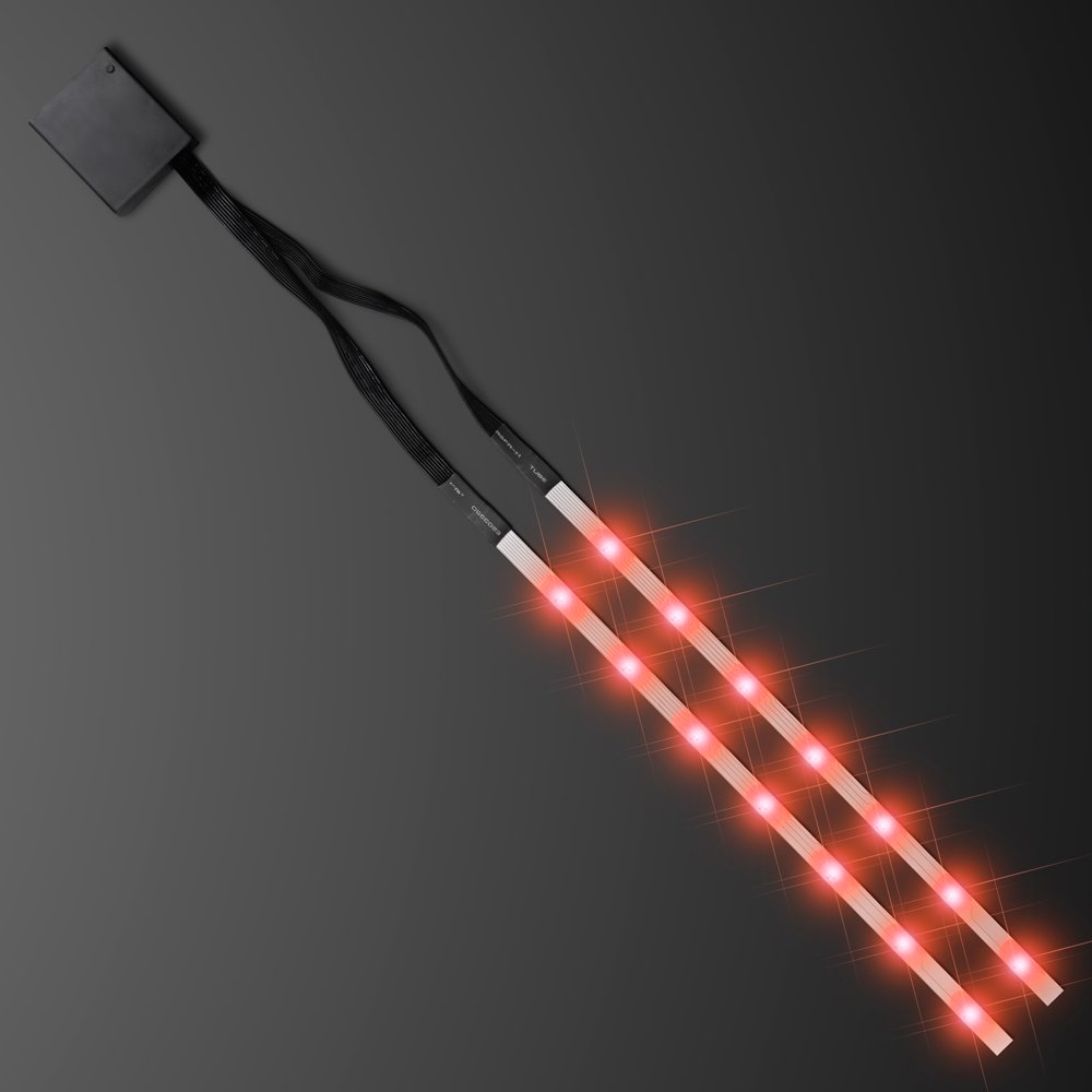 FlashingBlinkyLights LED Tape Light Strips for Bike Frame - Walmart.com ...