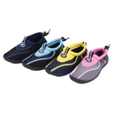StarBay Kids Athletic Beach & Pool Water Shoes, Aqua Socks with Cord ...