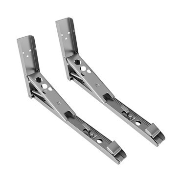 Unique Bargains Folding Bracket 6 inch for Table Desk Wall Mounted ...