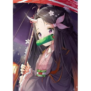 5D Diamond Painting Kits for Adults Full Dril Demon Slayer Diamond Art ...