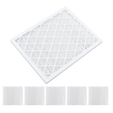 AC Furnace Air Filter, Foldable Efficient Filtration Safe MERV 8 ...