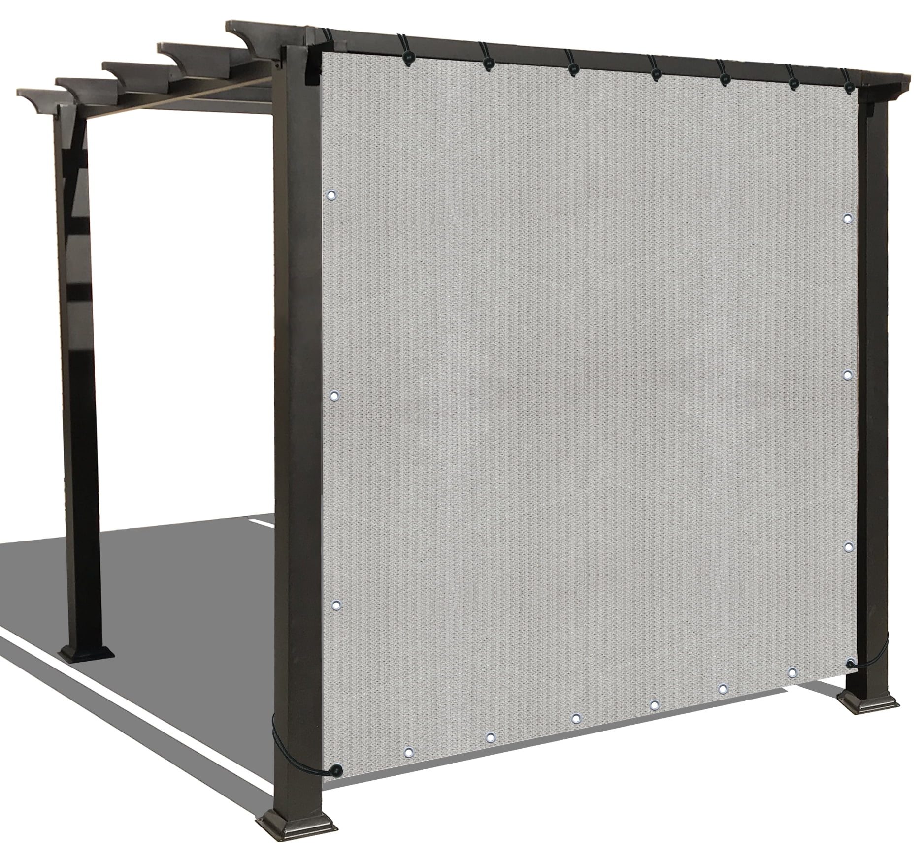 Alion Home Sun Shade Panel Privacy Screen with Grommets on 4 Sides for ...