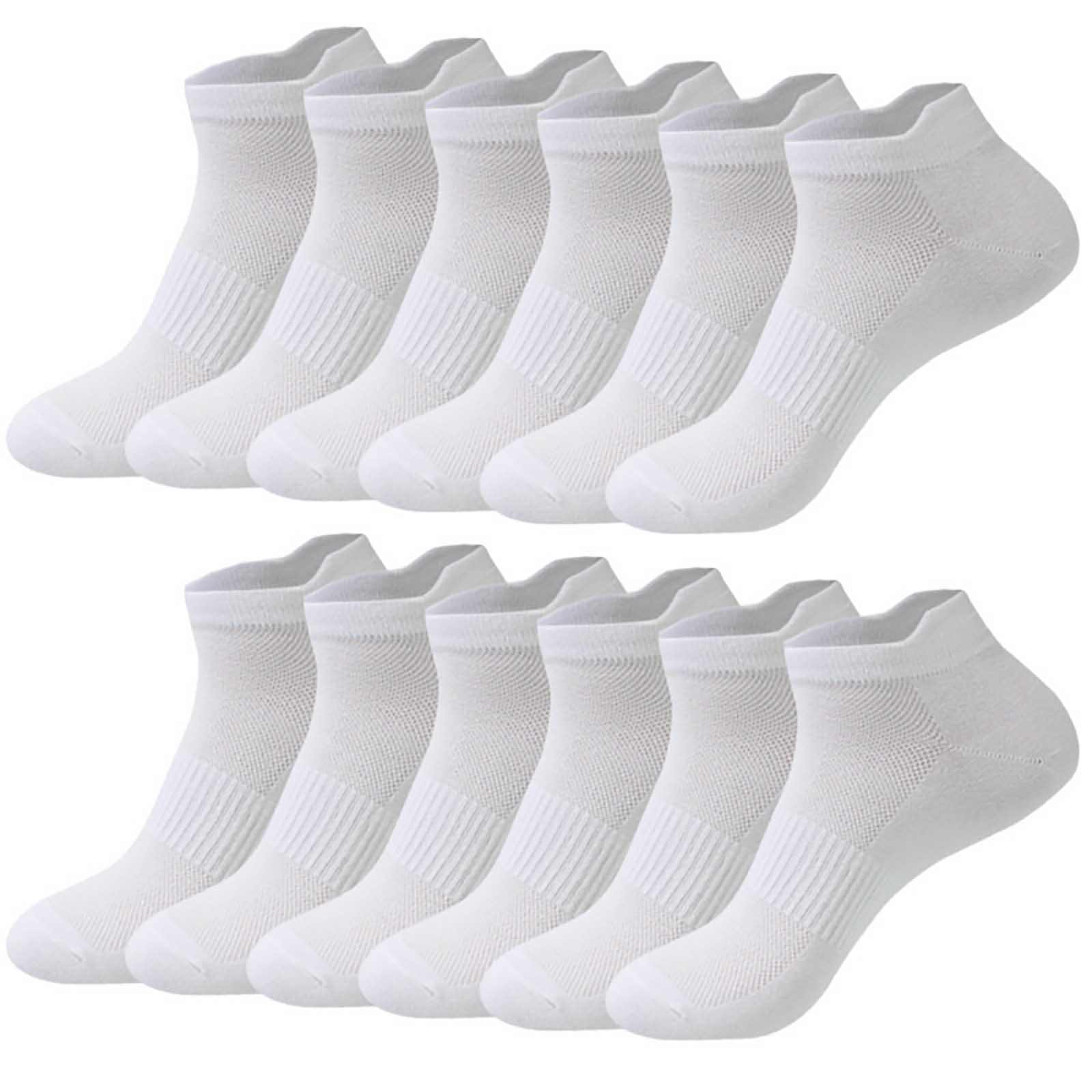Click here for Besolor 6 Pairs No Show Socks Men Women  Cotton Th... prices