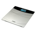 COBY Digital Bathroom Scale with Color Changing LCD Display and BMI ...
