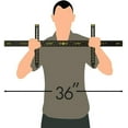 Hang It Perfect Picture Hanging Tool -36 Inch Leveling Tool for Frames ...