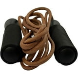 AMBER Sports Top Leather Jump Rope with Foam Handles - Walmart.com