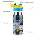 Death N0-te Water Bottle with Straw Lid Vacuum Insulated Stainless ...
