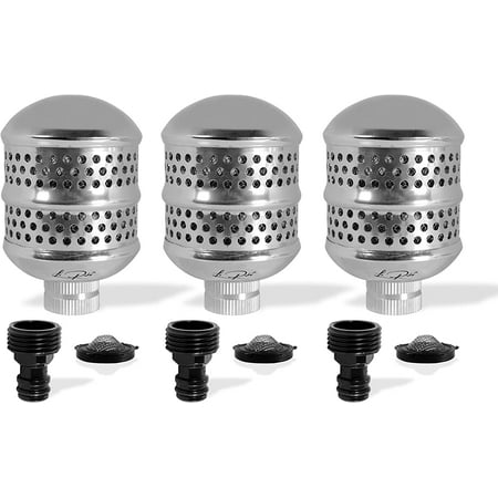 Hantdan Aluminum Metal Bubbler Sprinkler – 3 Pack Flood Bubbler Gentle ...