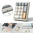 Bluethy USB Wired Mechanical Number Pad 17 Keys Number Keypad Laptop ...