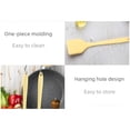 2PCS Extended Silicone Kitchen Spatulas High Temperature Safe Cooking ...