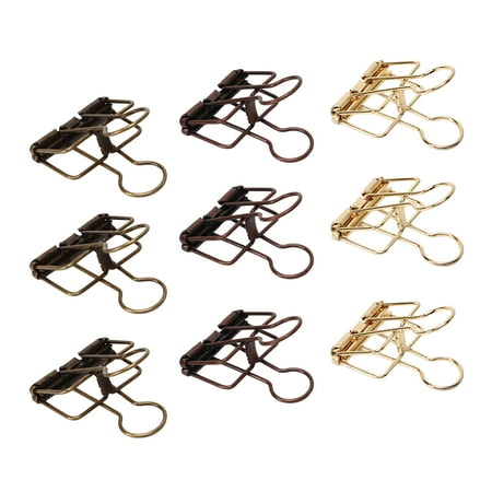 Binder Clips, 32mm Office Binder Clips Unique Hollow Design Metal For ...