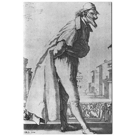 Callot: La Pantalon, 1618. /Nthe Pantaloon Character From A Performance ...