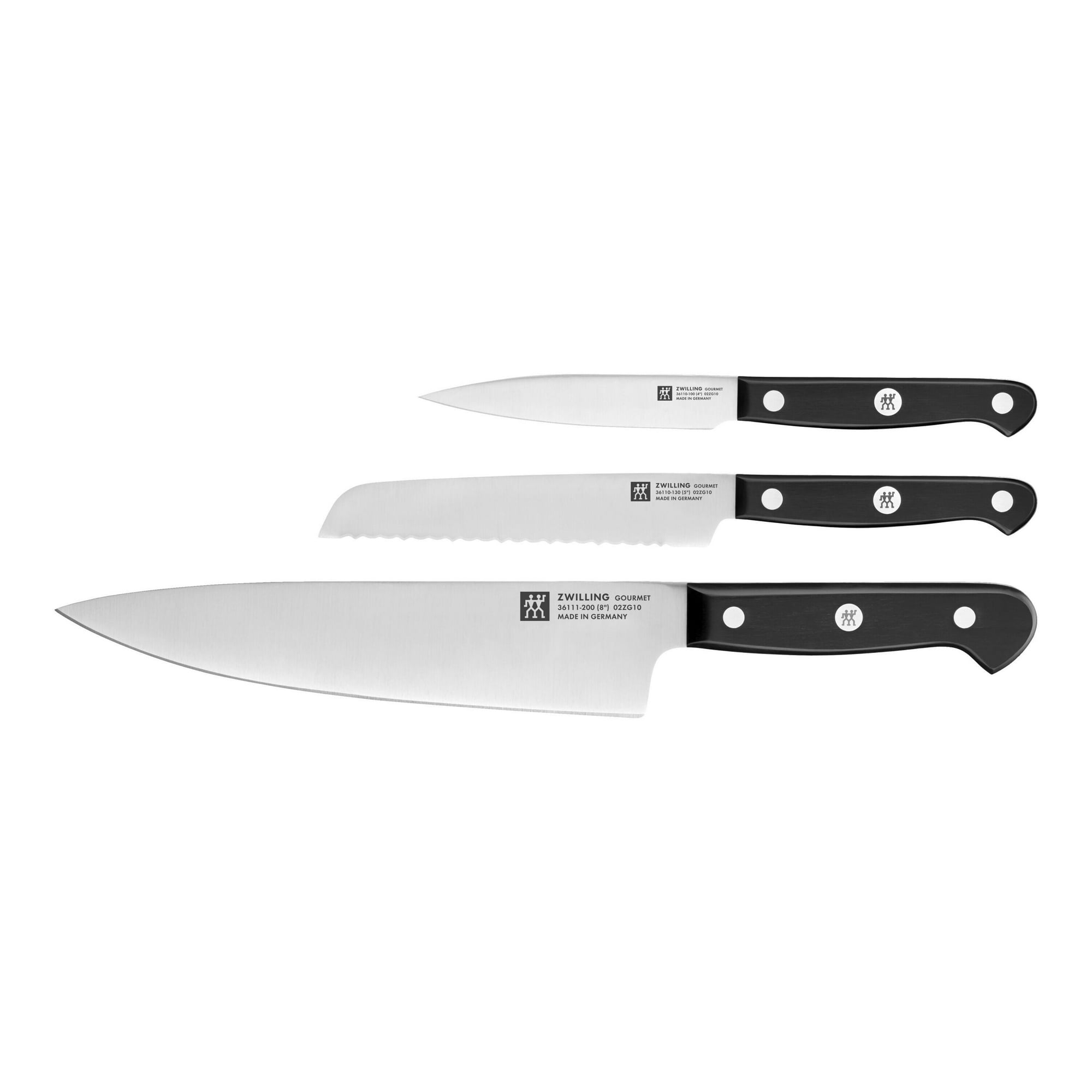 Click here for Zwilling Gourmet 3 Piece  Knife Set prices
