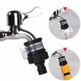 Universal Tap Connector To Garden Hose Pipe Mixer Kitchen Bath Tap ...