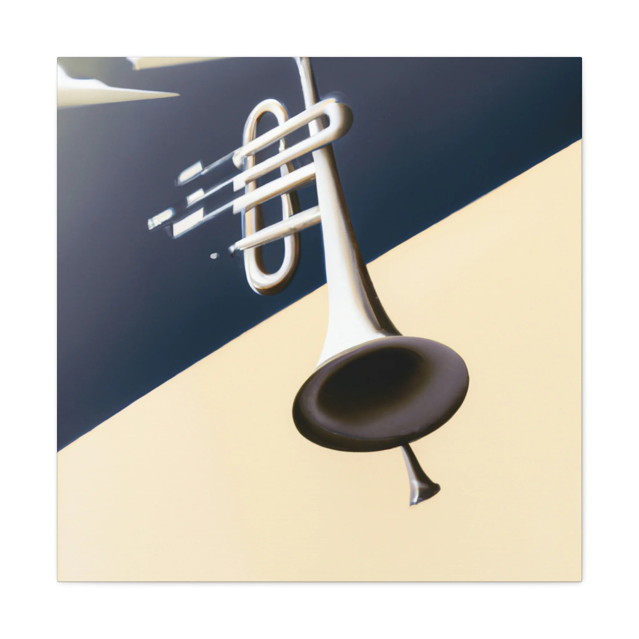 Trombone in the Cloud - Canvas - Walmart.com