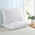 Peace Nest King Size Gusseted Goose Feather Down Pillows, 2 Pack ...