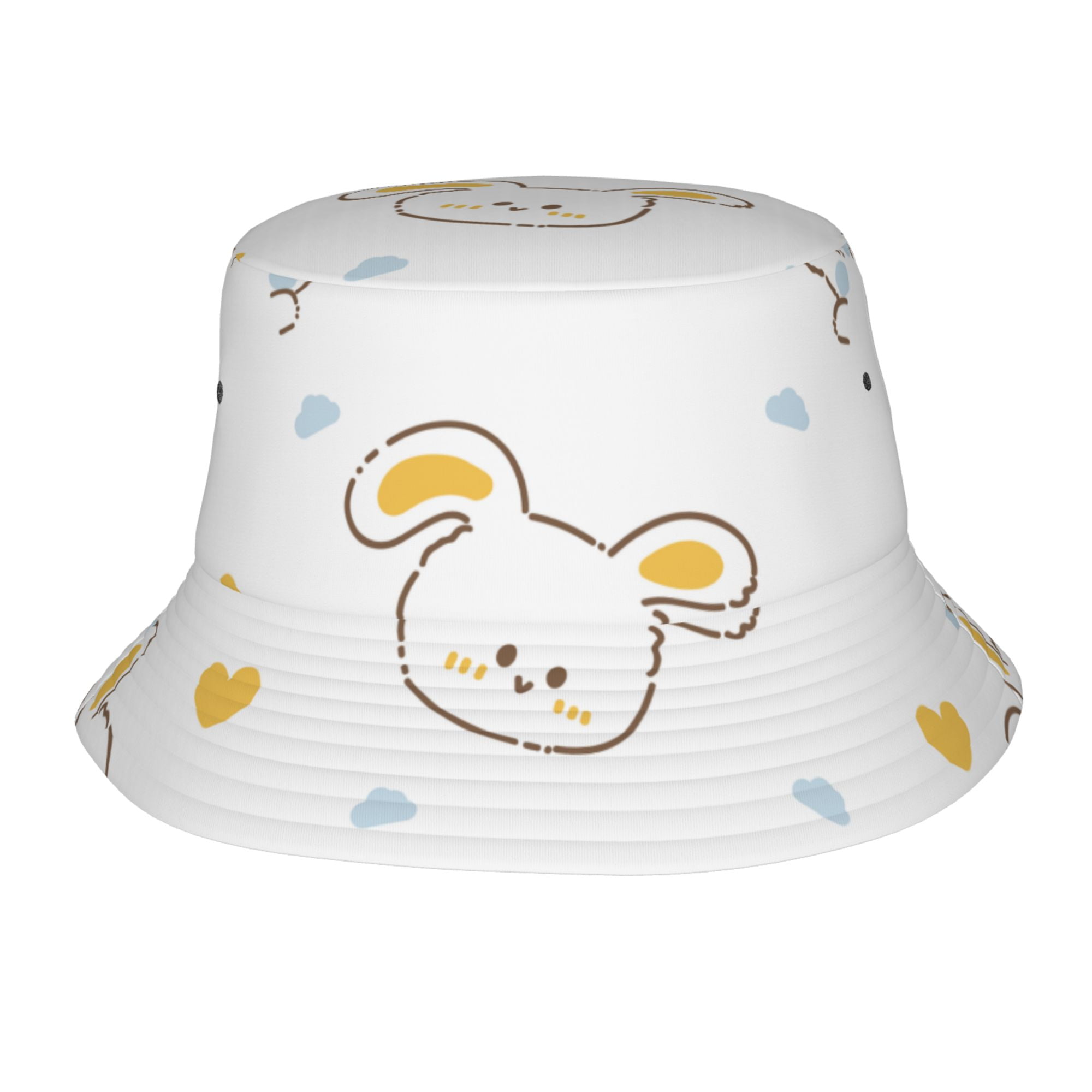ZICANCN Bucket Hat -Stick Figure Cartoon Urbunny Unisex Print Double ...